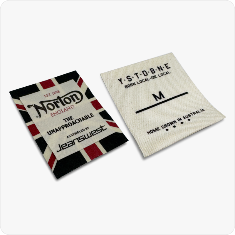 Printed Cotton Labels | Durable, Eco-Friendly Branding Solutions