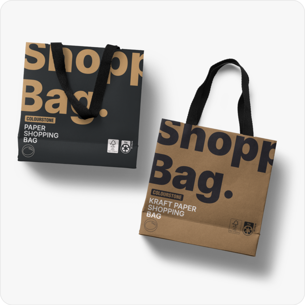 Custom Retail Paper Bags | Eco-Friendly Shopping & Gift Bags - Colourstone