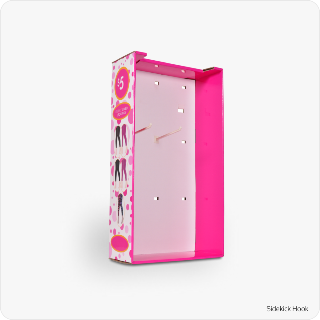 Custom Sidekick Displays for Retail | Hook & Tiered Solutions - Colourstone