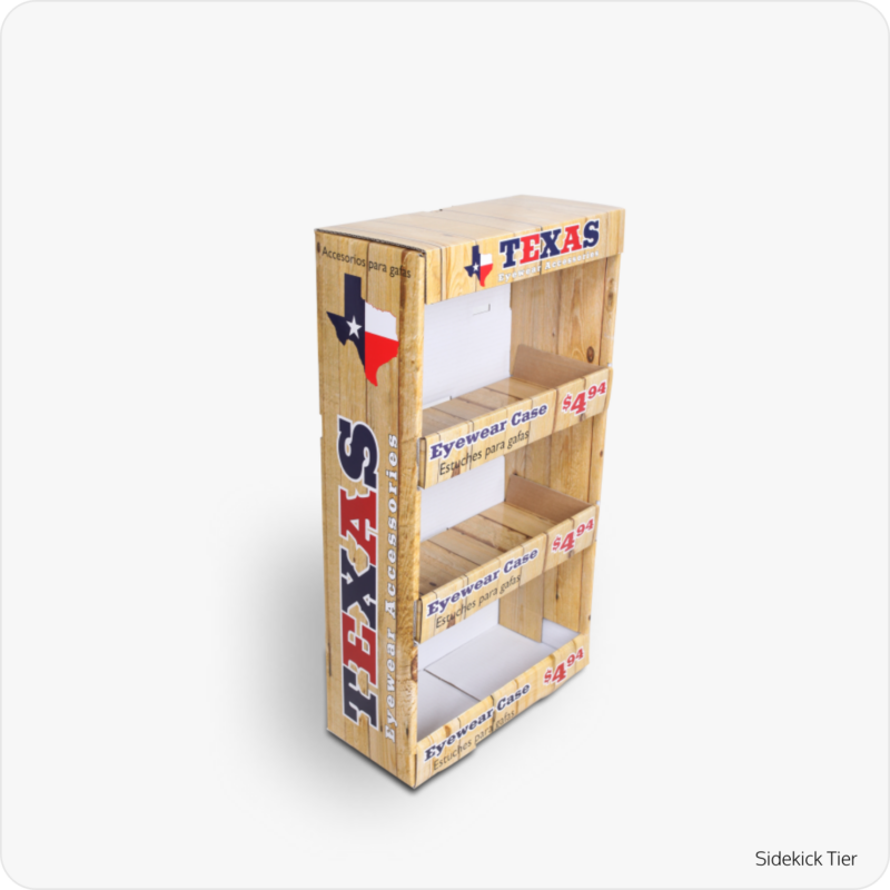 Custom Sidekick Displays for Retail | Hook & Tiered Solutions - Colourstone