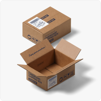 Slotted Cardboard Boxes for Shipping & Storage - Colourstone