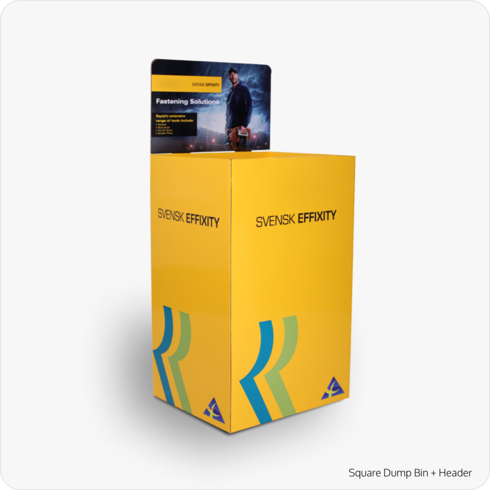 Custom Dump Bin Displays for Retail | POS & POP Solutions - Colourstone