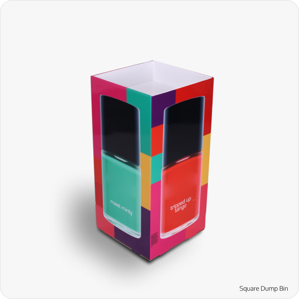 Custom Dump Bin Displays for Retail | POS & POP Solutions - Colourstone