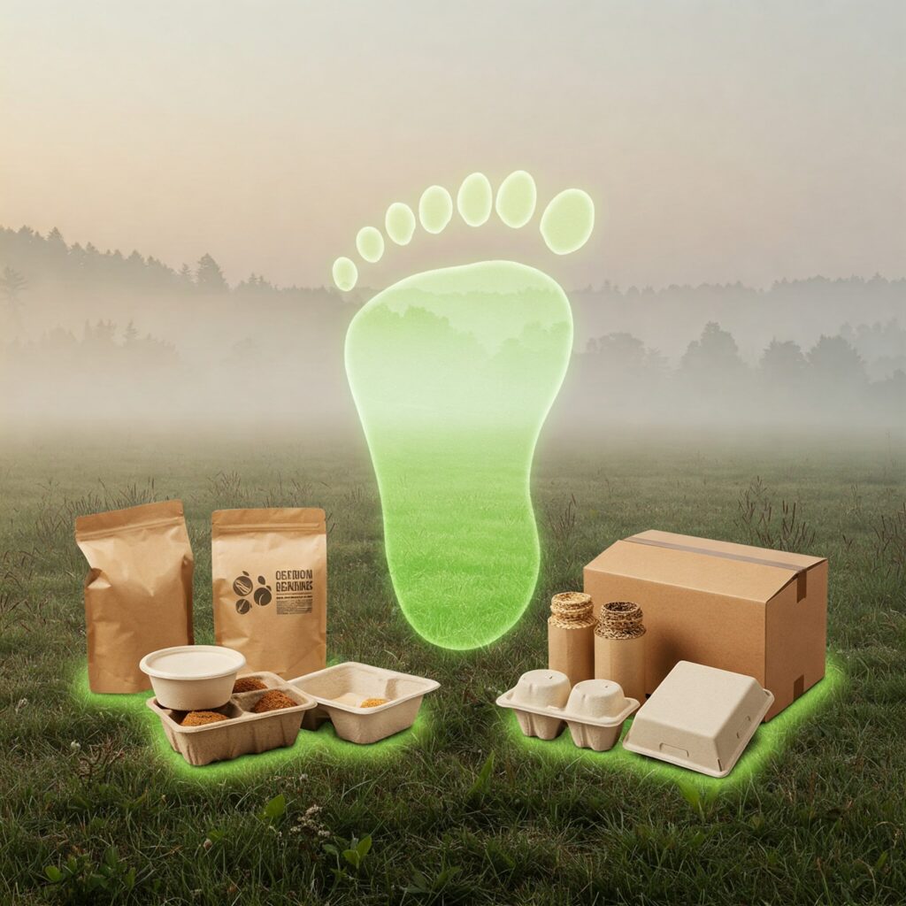 carbon footprint of eco friendly packaging - Colourstone